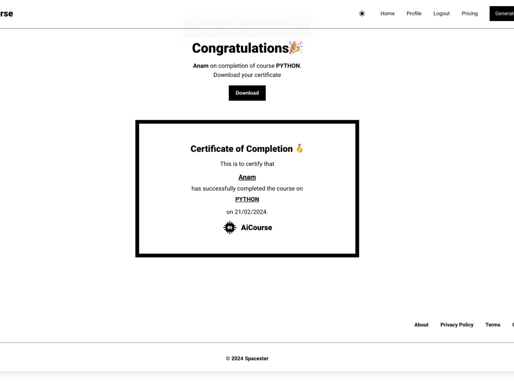 Ai Course Generator - Ai Text To Course SaaS App With Payment & Admin ...