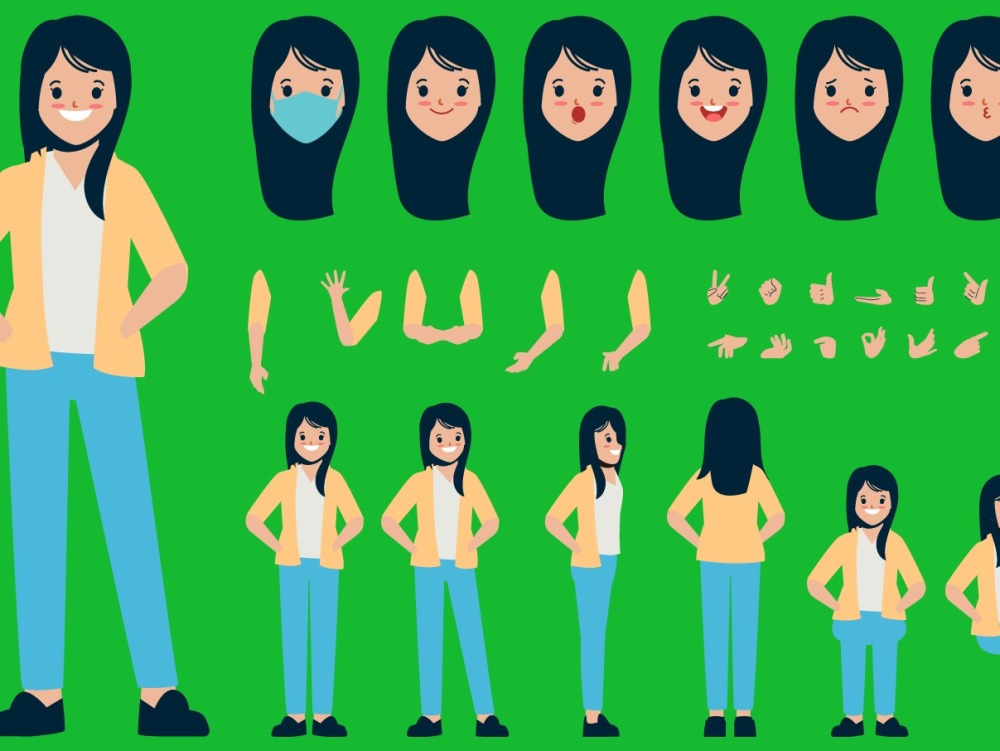 A 2D Character Design in Adobe Illustrator | Upwork