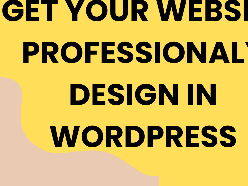 Fully responsive WordPress design/ Redesign Website | Upwork