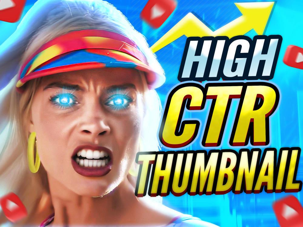 Catchy Viral Youtube Thumbnail | Upwork