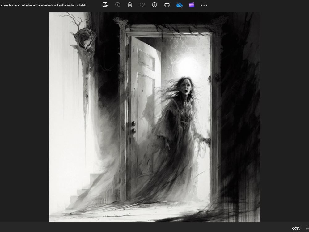 A fantastic Scary book Cover Illustration art | Upwork