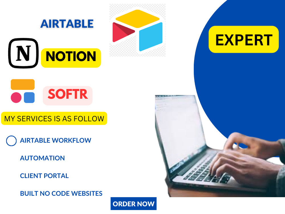 Airtable Database Workflow Automation Client Portal Websites Using Softr Upwork