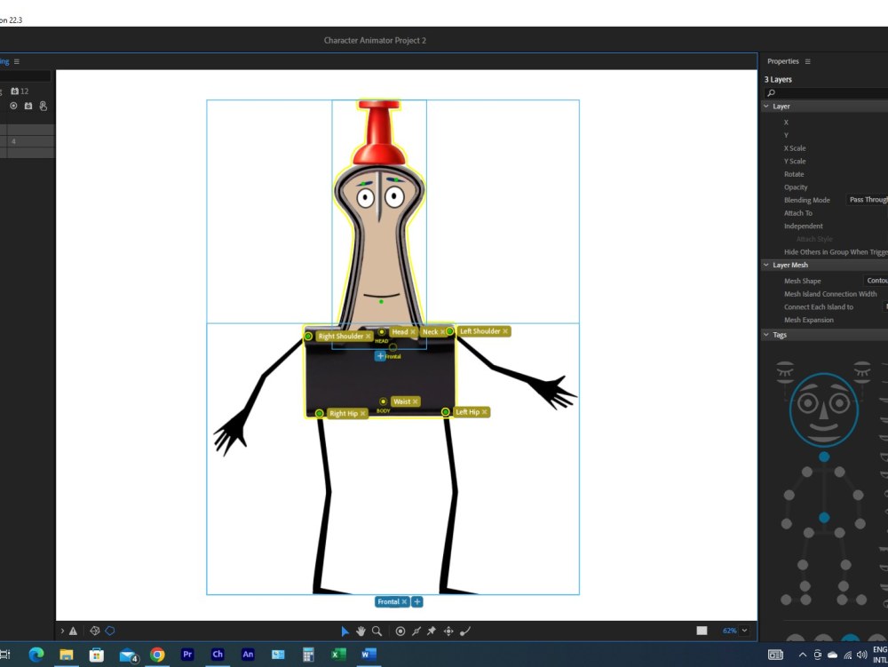 A custom and ready to use Adobe Character Animator Puppet | Upwork