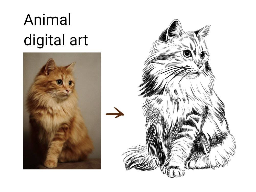 A raster illustration in high resolution. | Upwork