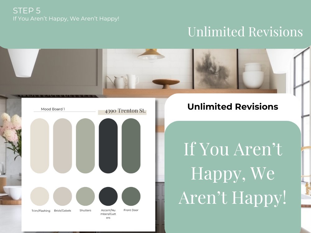 Expertly designed, custom interior paint color palette. | Upwork