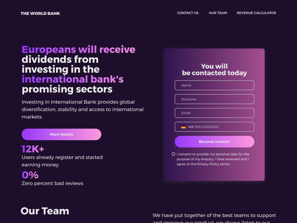 Fantastic website design for your project | Upwork