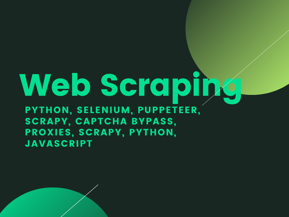 A web scraper for any website of choice | Upwork