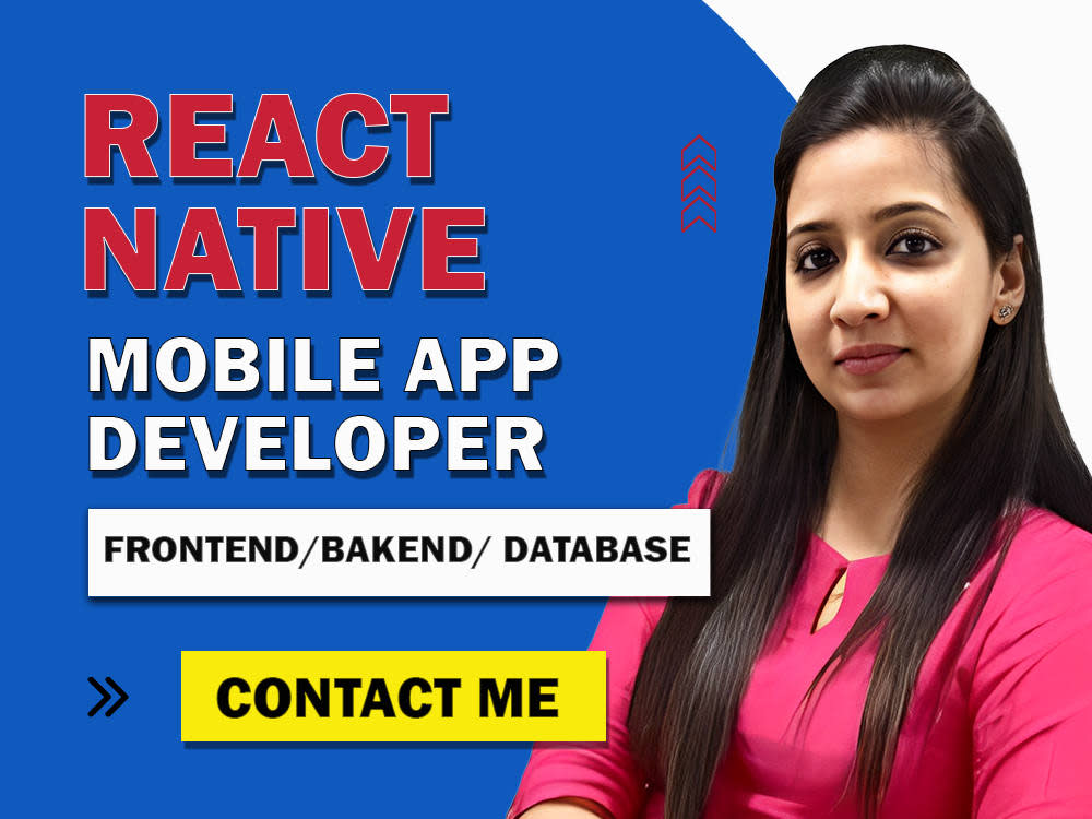 React Native Mobile App Developer Fo Ios Android App React Native Bug Fixes Upwork