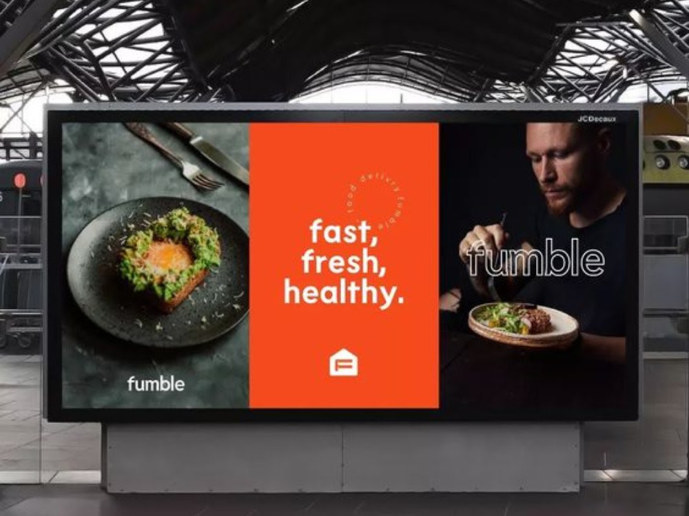 A modern billboard, yard, banner, backdrop design | Upwork