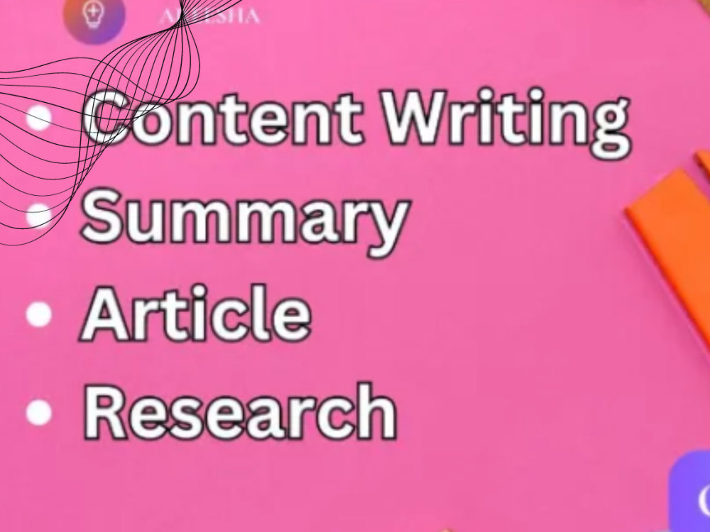 Research writing, articles, reports, research and summary | Upwork