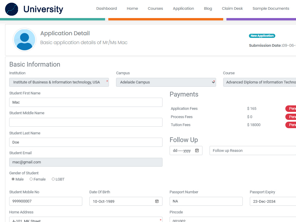 Global Admission Portal for Student, Agent, Universities | Upwork