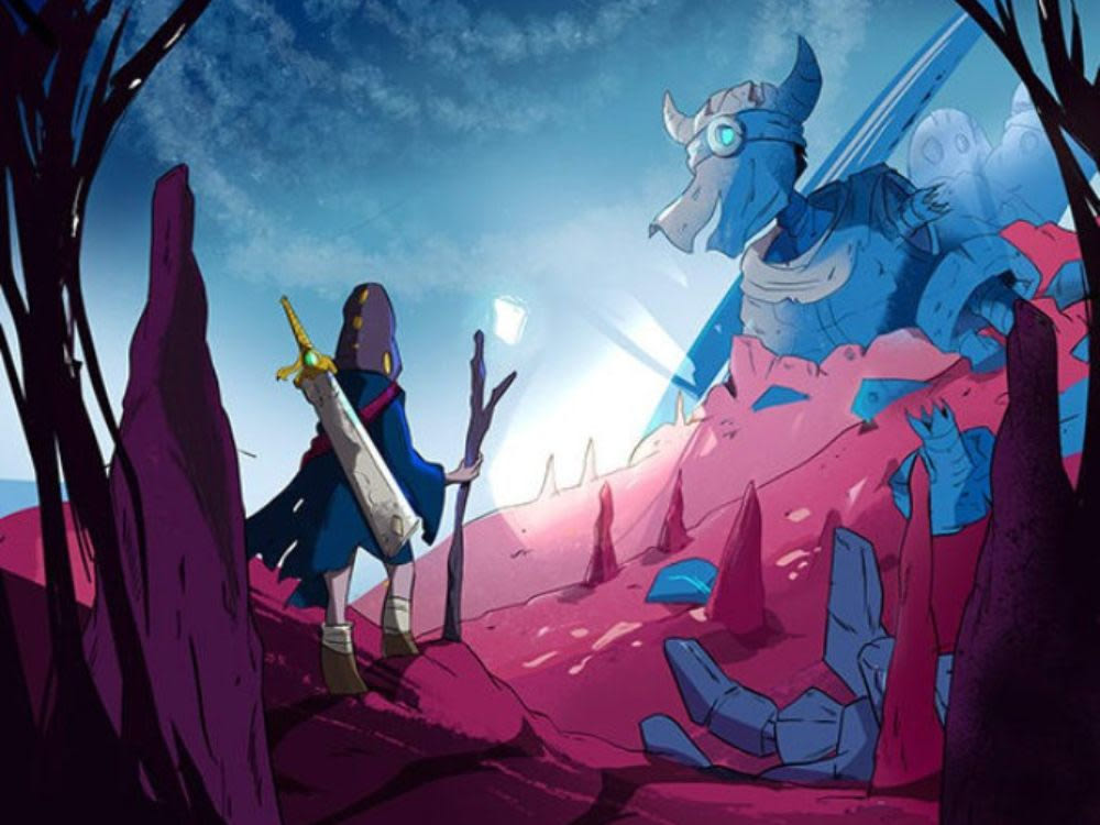 A colorful 2d character illustration for storybook, manga, comic, novel ...