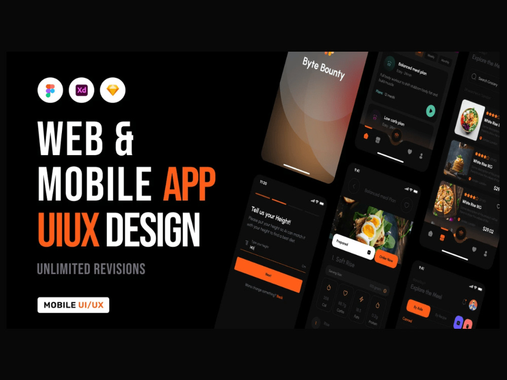 An interactive website UI UX design or mobile app UI UX | Upwork