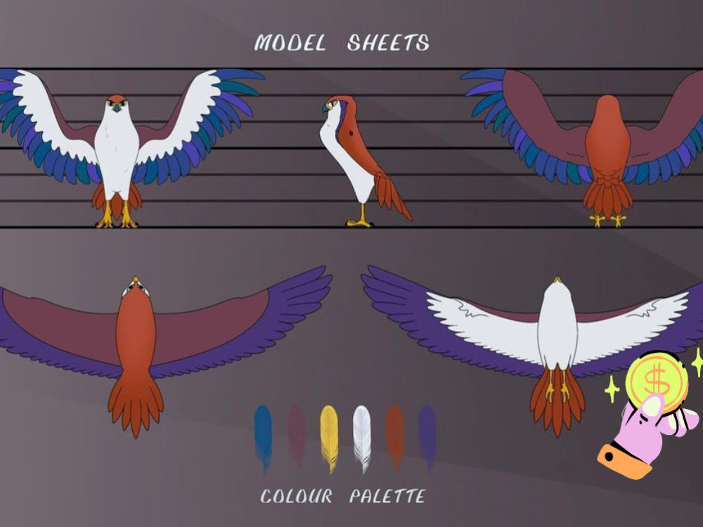 2d character design and illustration, character animation and concept ...