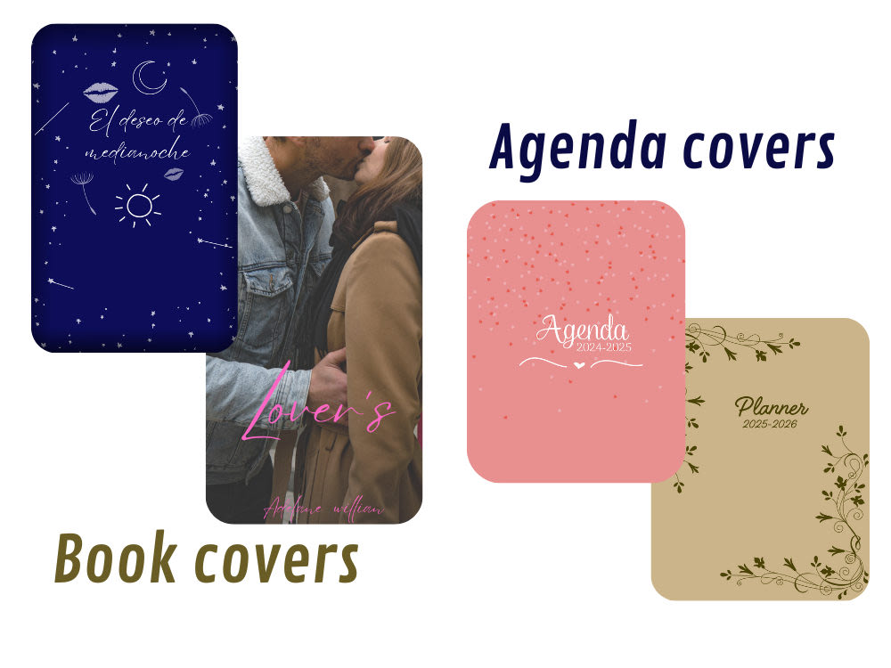 Your agenda or book covers at a comfortable and affordable price 👍 | Upwork