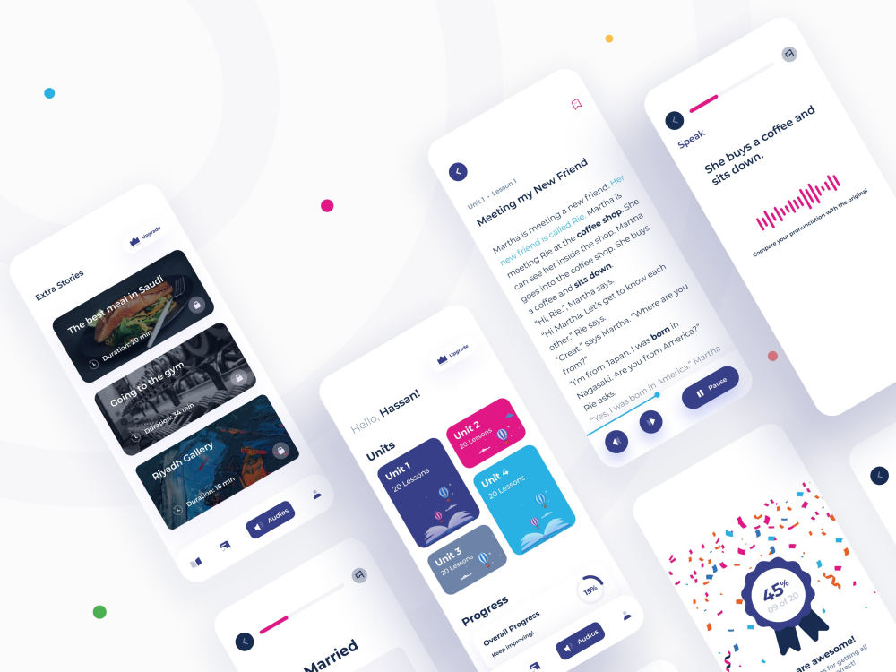 A unique user-friendly mobile app design | Upwork