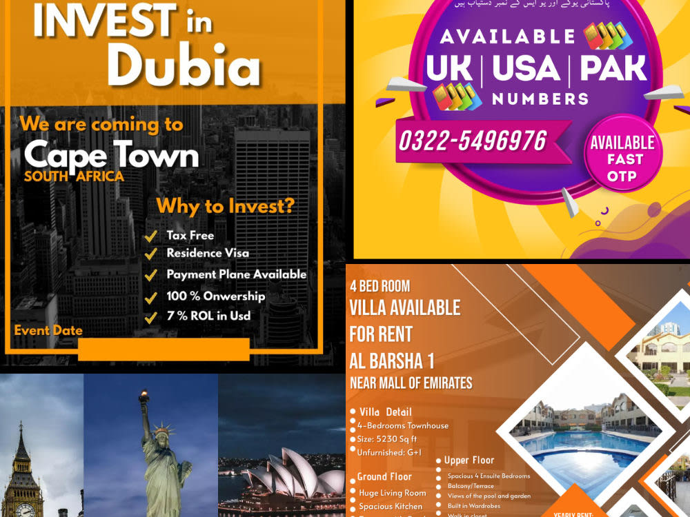 Engaging Flyer Designs for Every Need | Upwork