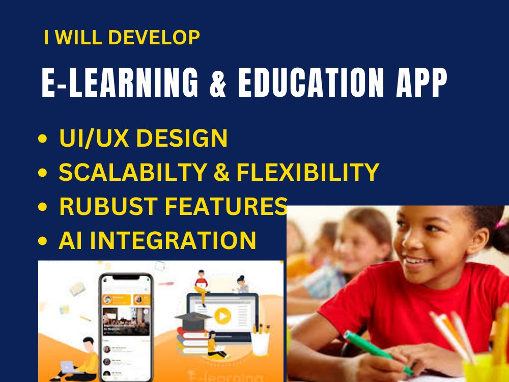 A seamless E-LEARNING AND EDUCATION APP | Upwork