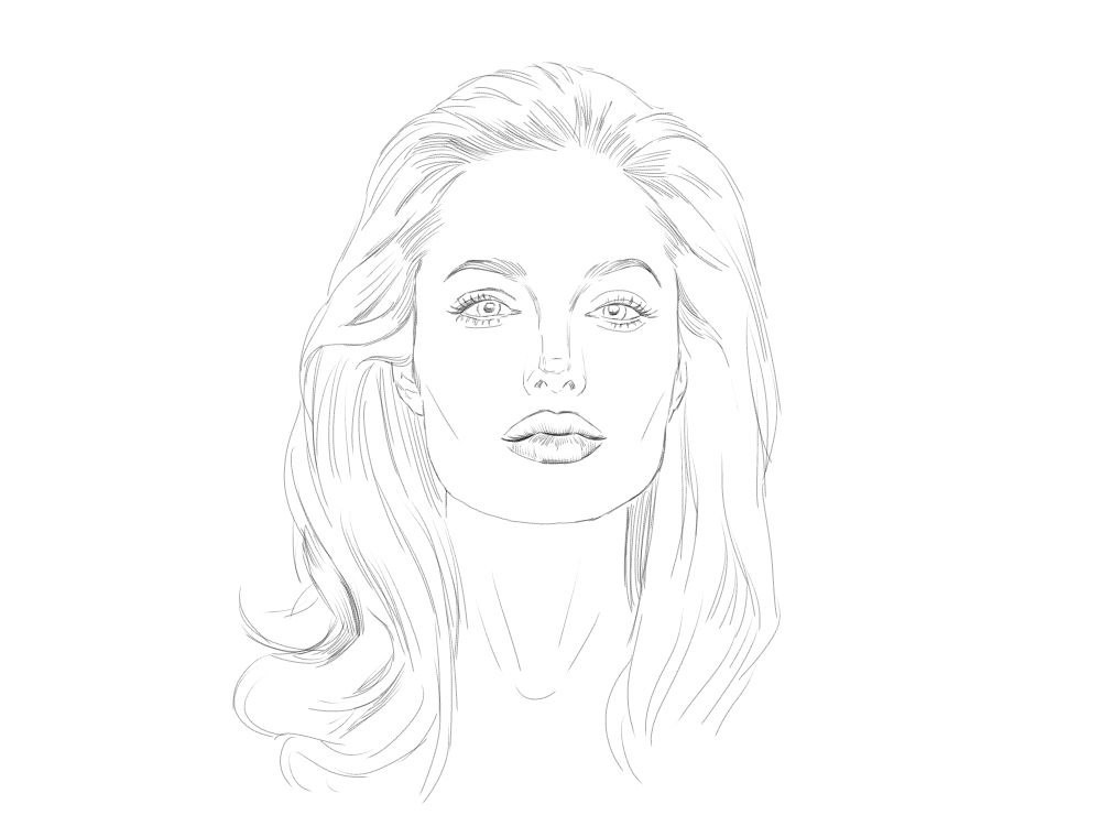 A raster illustration of the portrait in a realistic style | Upwork