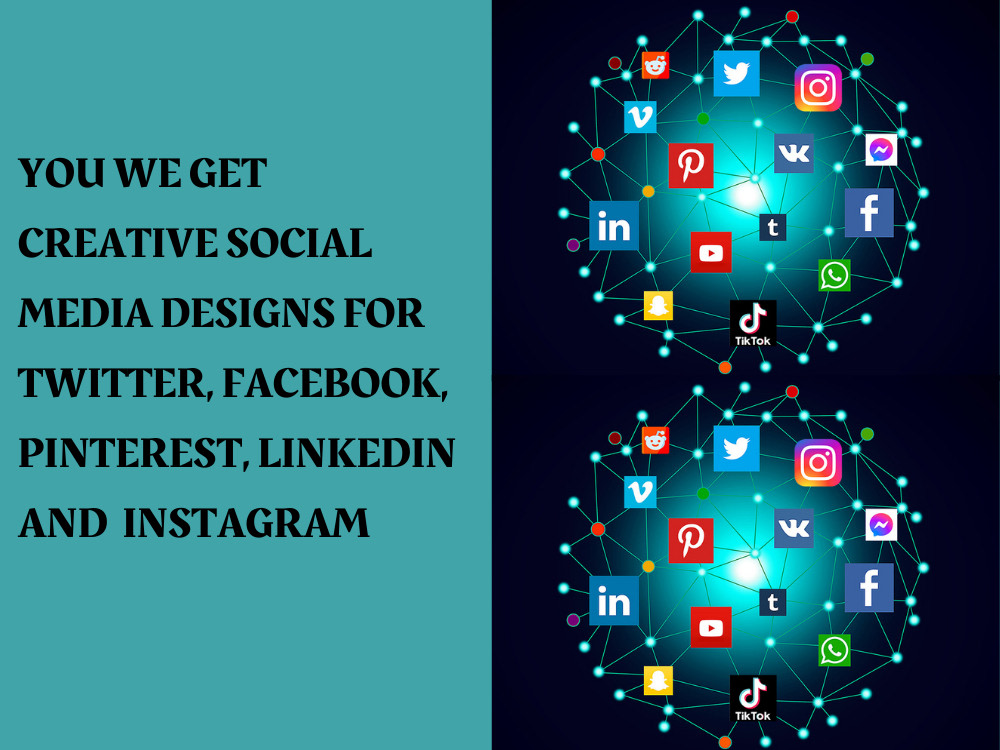 Creative social media designs for Facebook, Twitter, Instagram ...