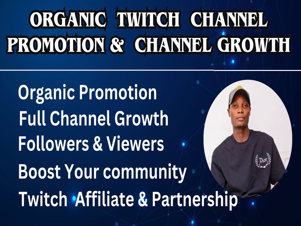Extraordinary Twitch Channel promotion, Live Viewers and active ...