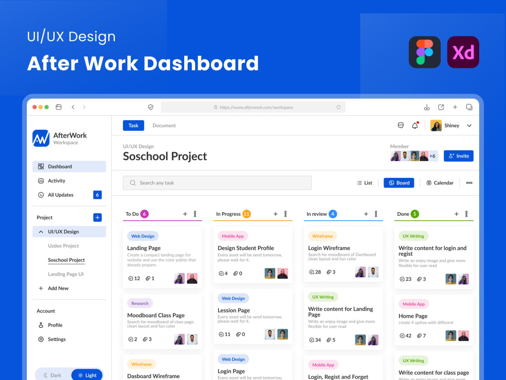 A web app, sass, and admin dashboard UI web design in Figma | Upwork