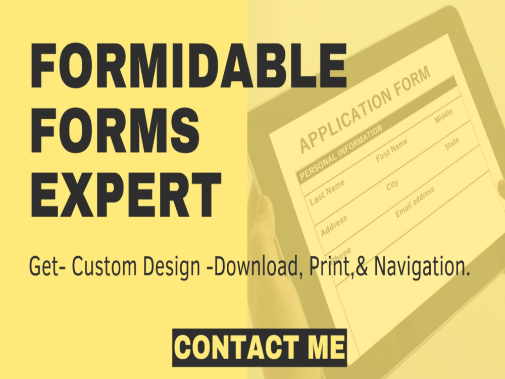 Custom HTML PDF Preview for Forms in Formidable Forms | Upwork