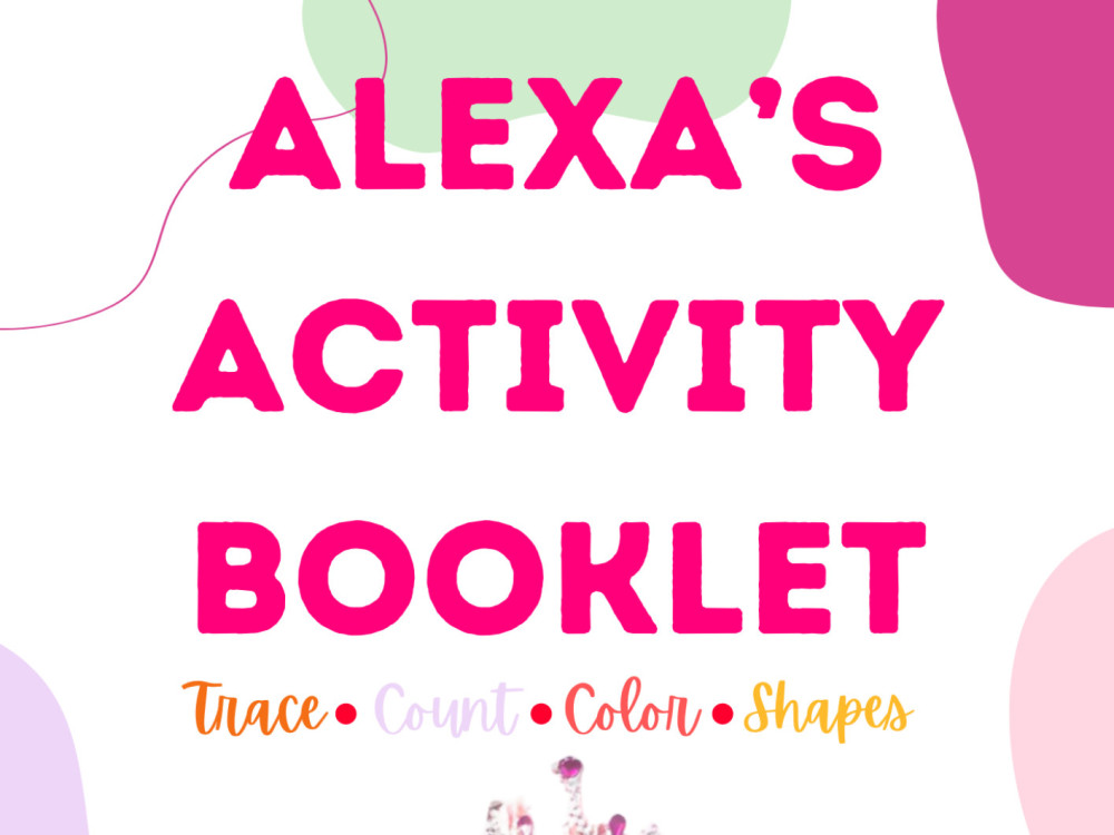 A Personalized Activity Booklet Printable | Upwork