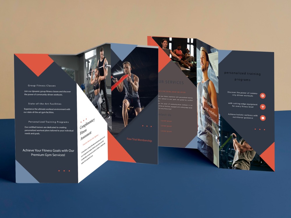 Professional flyer/brochure design single, Bi-fold, Tri-fold | Upwork