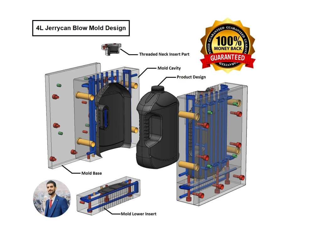 Complete Blow Mold Design for your Plastic Product | Upwork