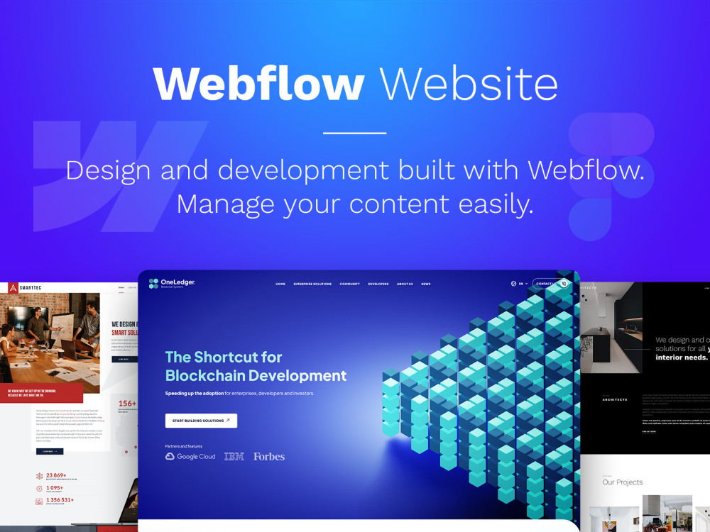 Webflow website design and development | Upwork