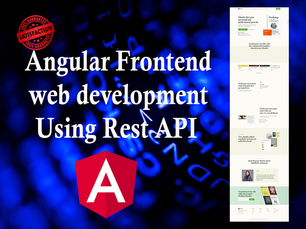 Angular-Frontend-web application development using Rest Api | Upwork