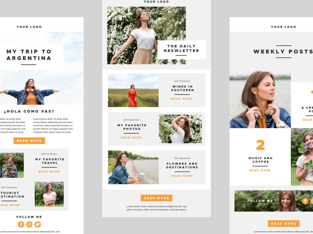 A professional email templet design | Upwork