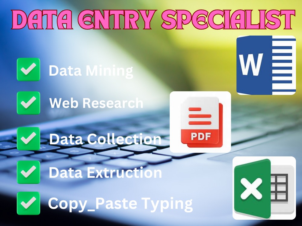 Quickly&nicely Data Entry,Data Mining, Web research,Copy-paste job etc. | Upwork