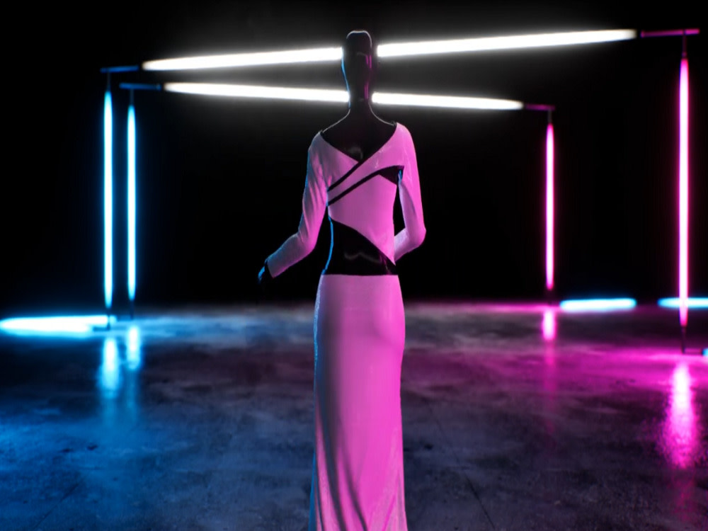 3d fashion animation, 3d clothing mockup in clo 3d or marvelous ...