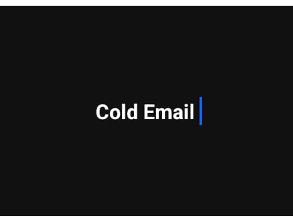 A Personalized COLD EMAIL SYSTEM in 2024 | Upwork