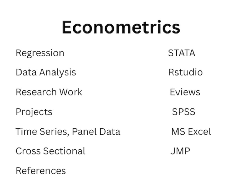 An introduction to econometrics on STATA (1.5 hour session) | Upwork
