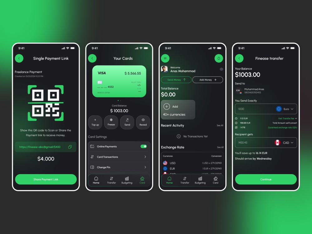 Bank App design, design of Bank Application, and Bank App UI Design ...