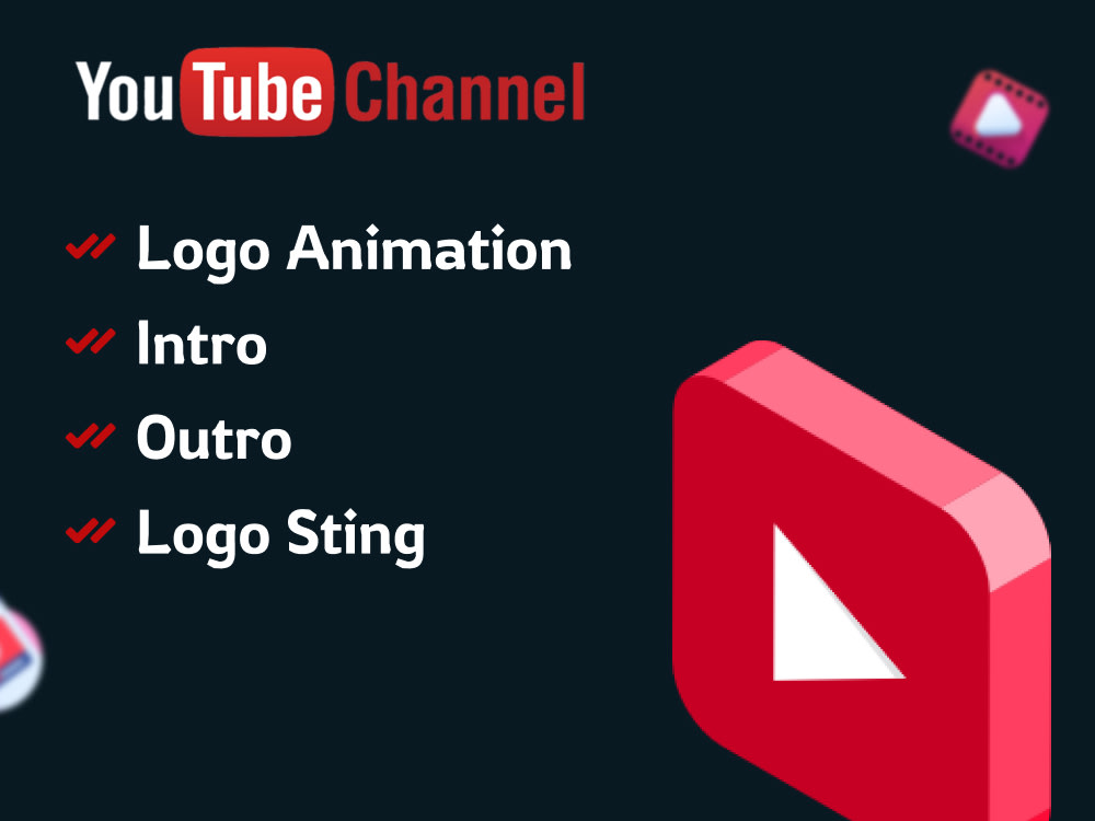 Professional Logo Animation | Intro and Outro | Logo Sting for your ...