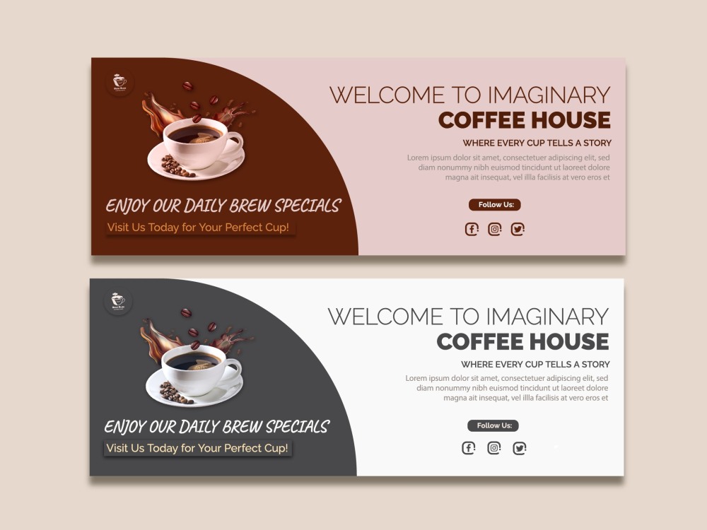 Eye-Catchy Social Media banners | Upwork