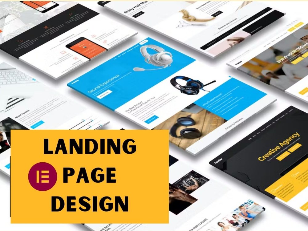 Responsive landing page, wordpress website using elementor pro | Upwork