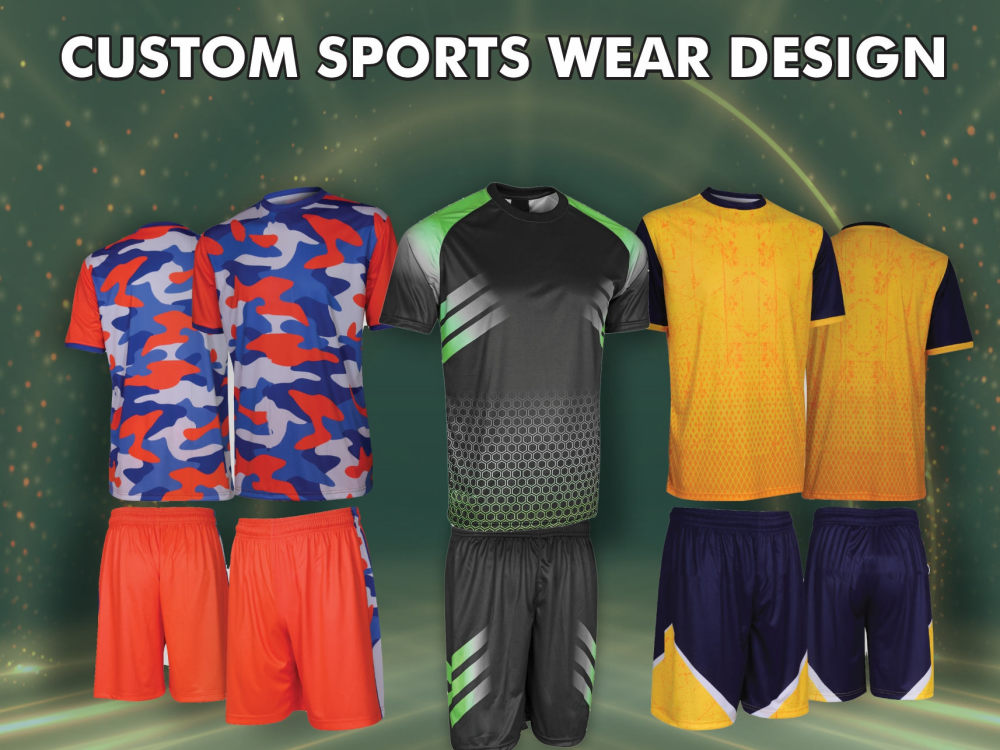 Custom soccer sportswear sublimation jersey | Upwork