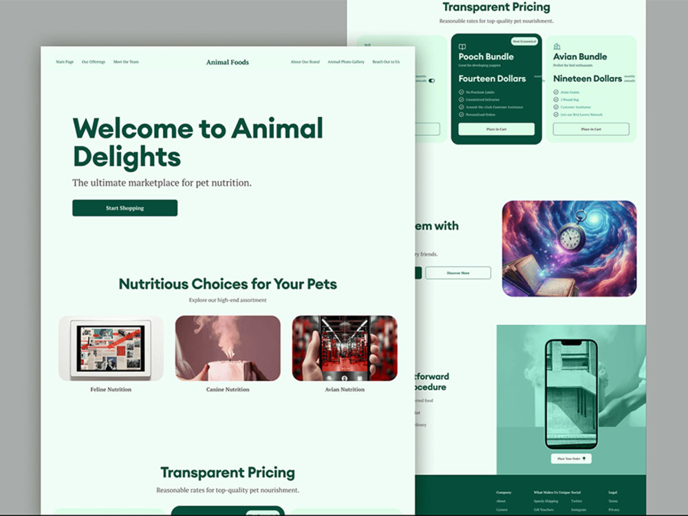 A Responsive Website UI/UX Design, Figma || Wordpress || Webflow || Framer | Upwork