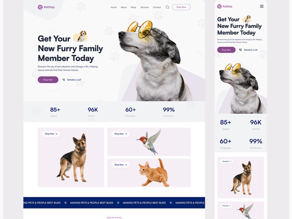 A Responsive Website UI/UX Design, Figma || Wordpress || Webflow || Framer | Upwork