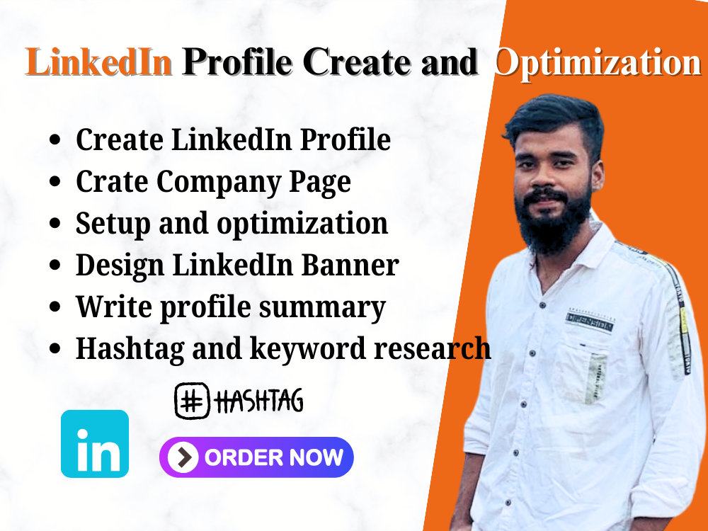 Linkedin Company Page And Personal Profile Creation And Optimization