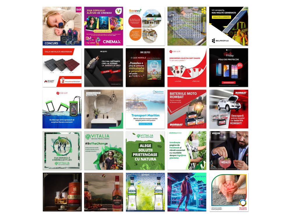 Ads/Posts for Social Media Campaign, Insta Carousel or AdSense ...