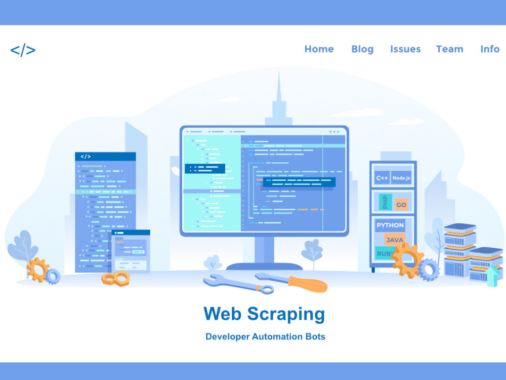 Automation Bots For Web Scraping Upwork