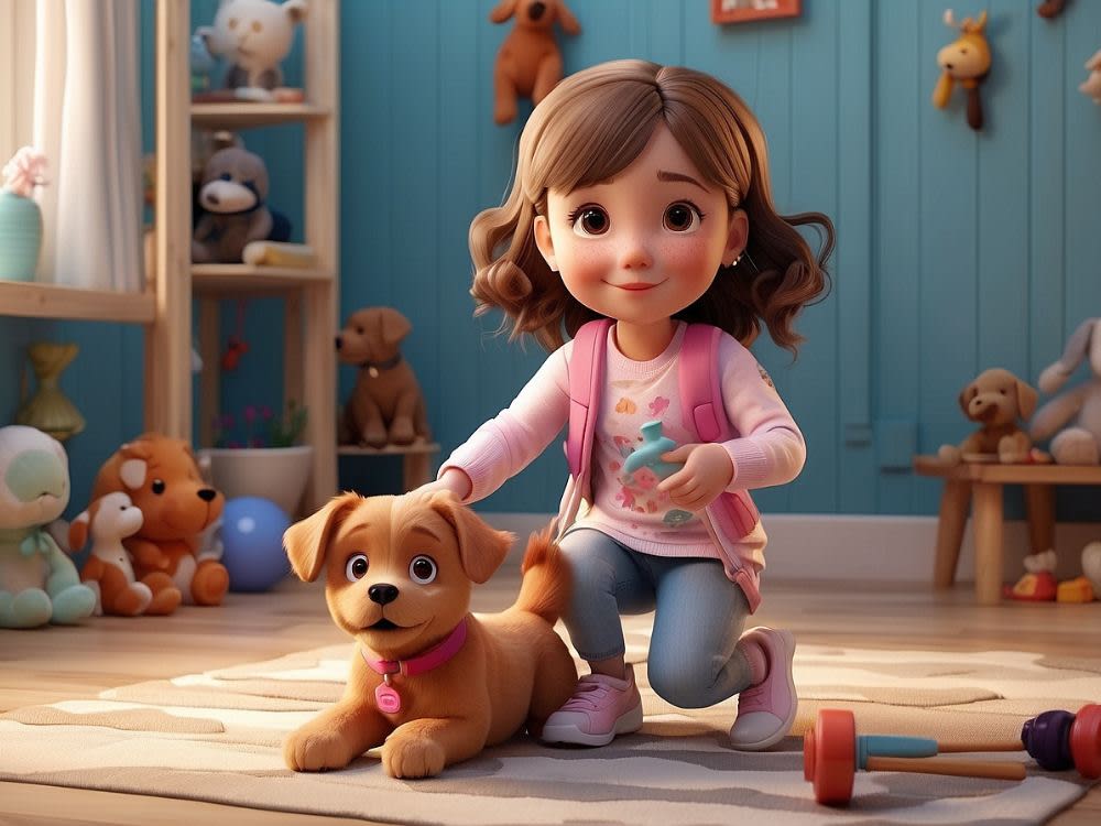 3d illustration, design 3d children story book illustration | Upwork