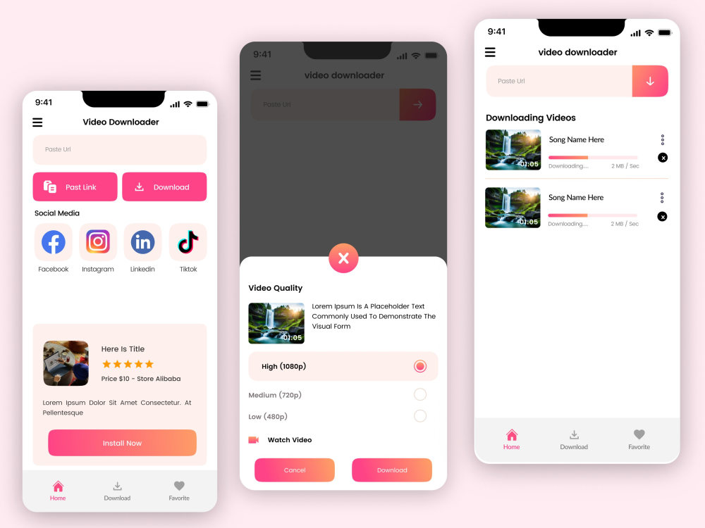 Professional website and app UI design for you | Upwork