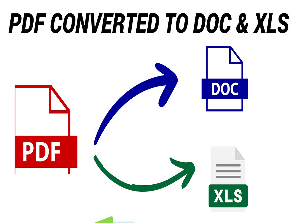 Convert PDF to editable Word and Excel files in the same format. | Upwork